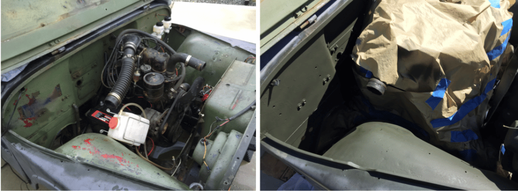 Willys Jeep: Engine Bay Paint (Pictorial) - J Metz's Blog