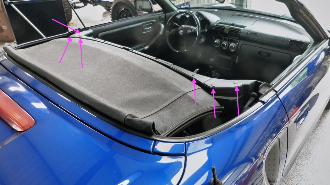 MR2: Installing New Loop/Wind Deflector - J Metz's Blog